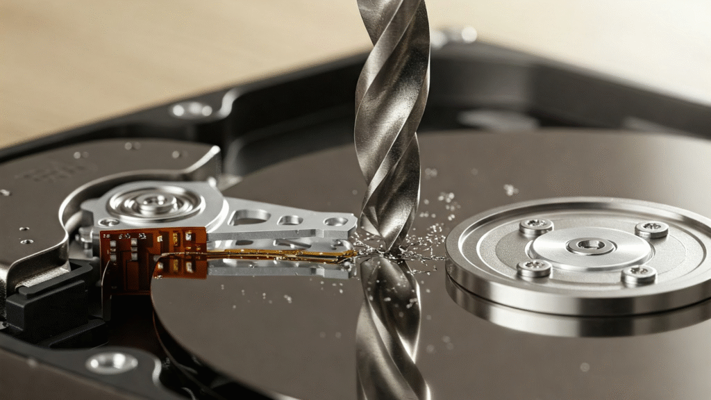 Détruire des disques durs efficacement : 5 méthodes sûres